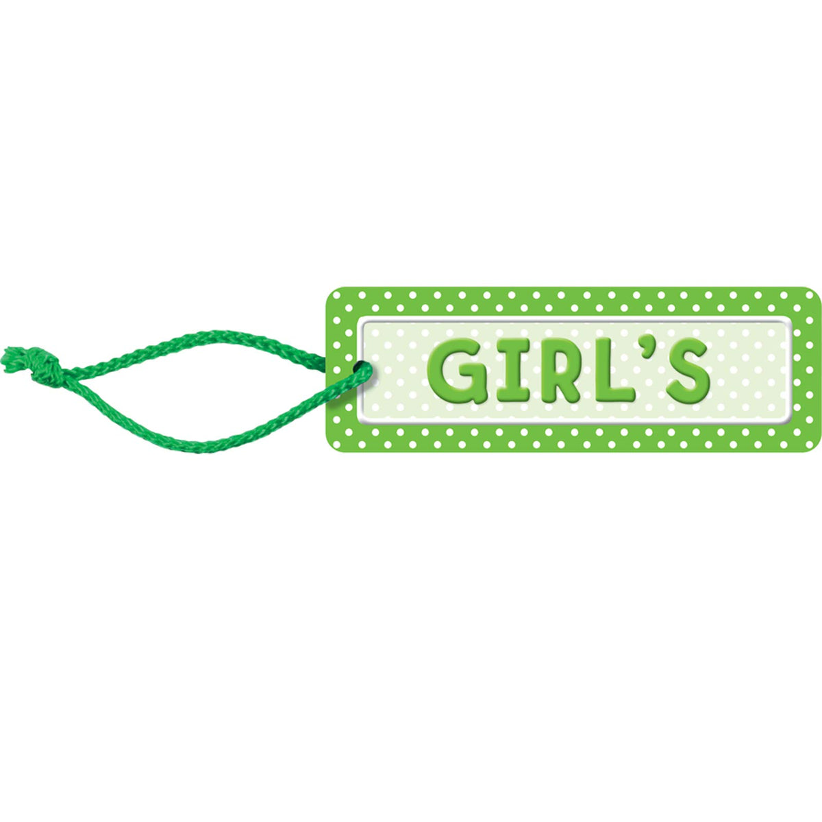 Teacher Created Resources Polka Dots Girls Pass (Green), Green (4754 ...