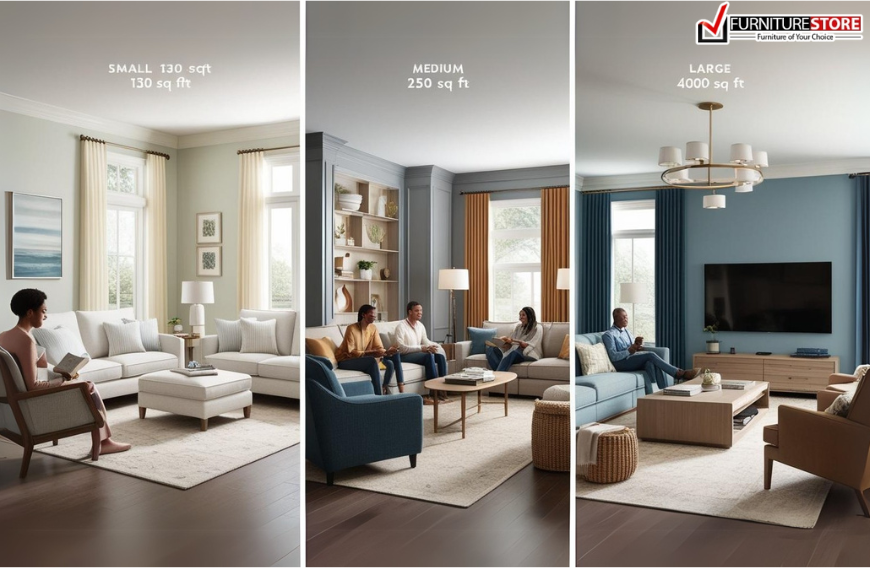 Average Living Room Size: Detailed Dimensions Guide – Selectfurniture