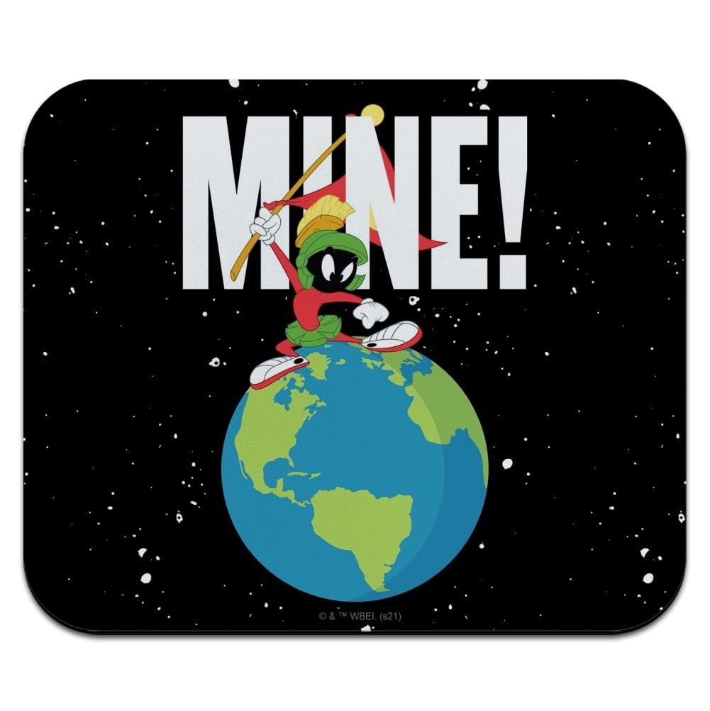 Looney Tunes Marvin The Martian Mine Low Profile Thin Mouse Pad ...