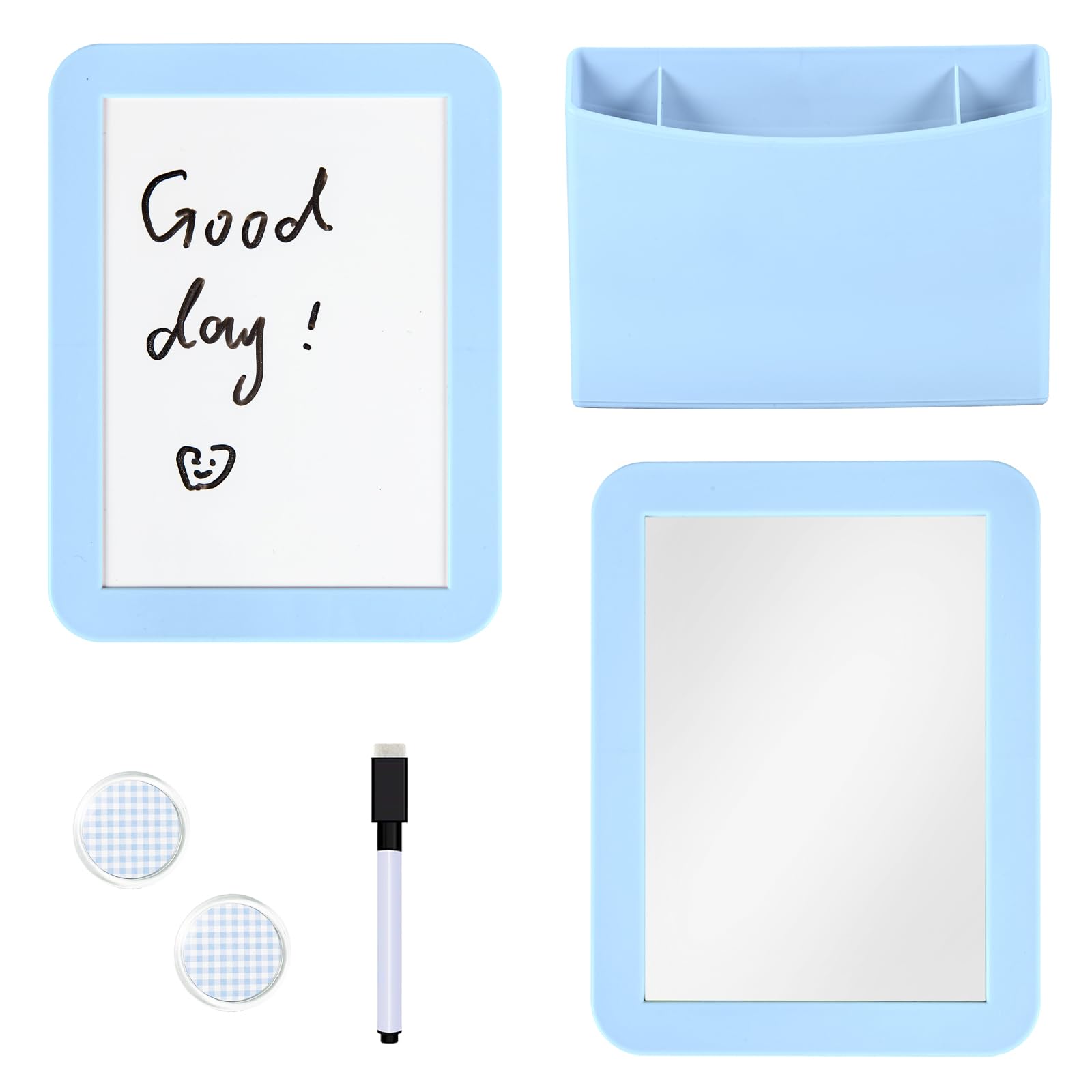 Svartur Blue Locker Accessories For Girls With Magnetic Whiteboard, Lo ...