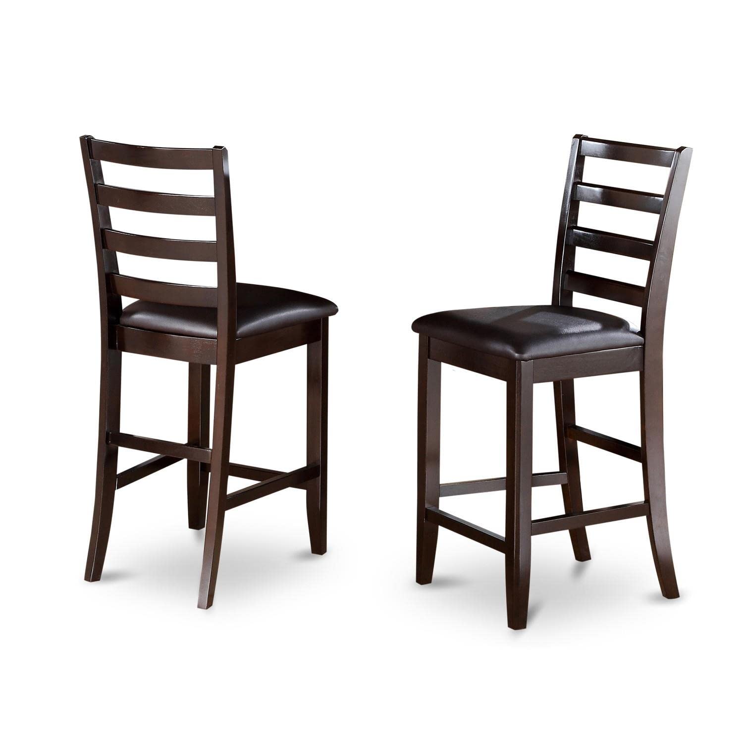 East West Furniture FAS-CAP-LC Fairwind Counter Height Barstools - Fau ...