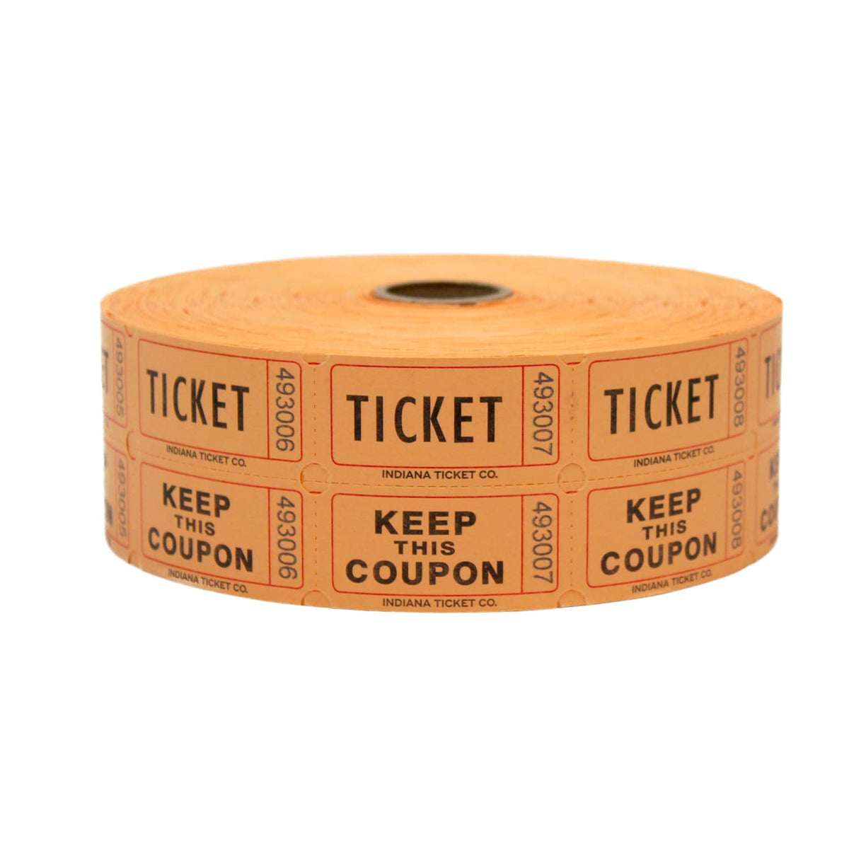 The Original Jumbo 2X2 2,000 Count Double Roll Raffle Ticket By Indian ...