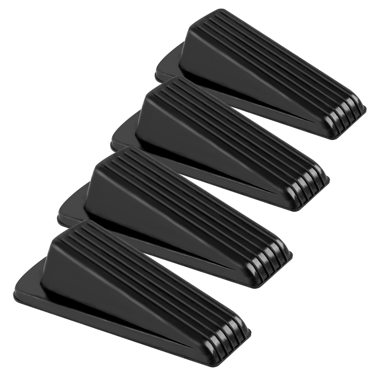 4 Pack Door Stoppers For Bottom Of Door, Door Stops, Rubber Door Stopp ...