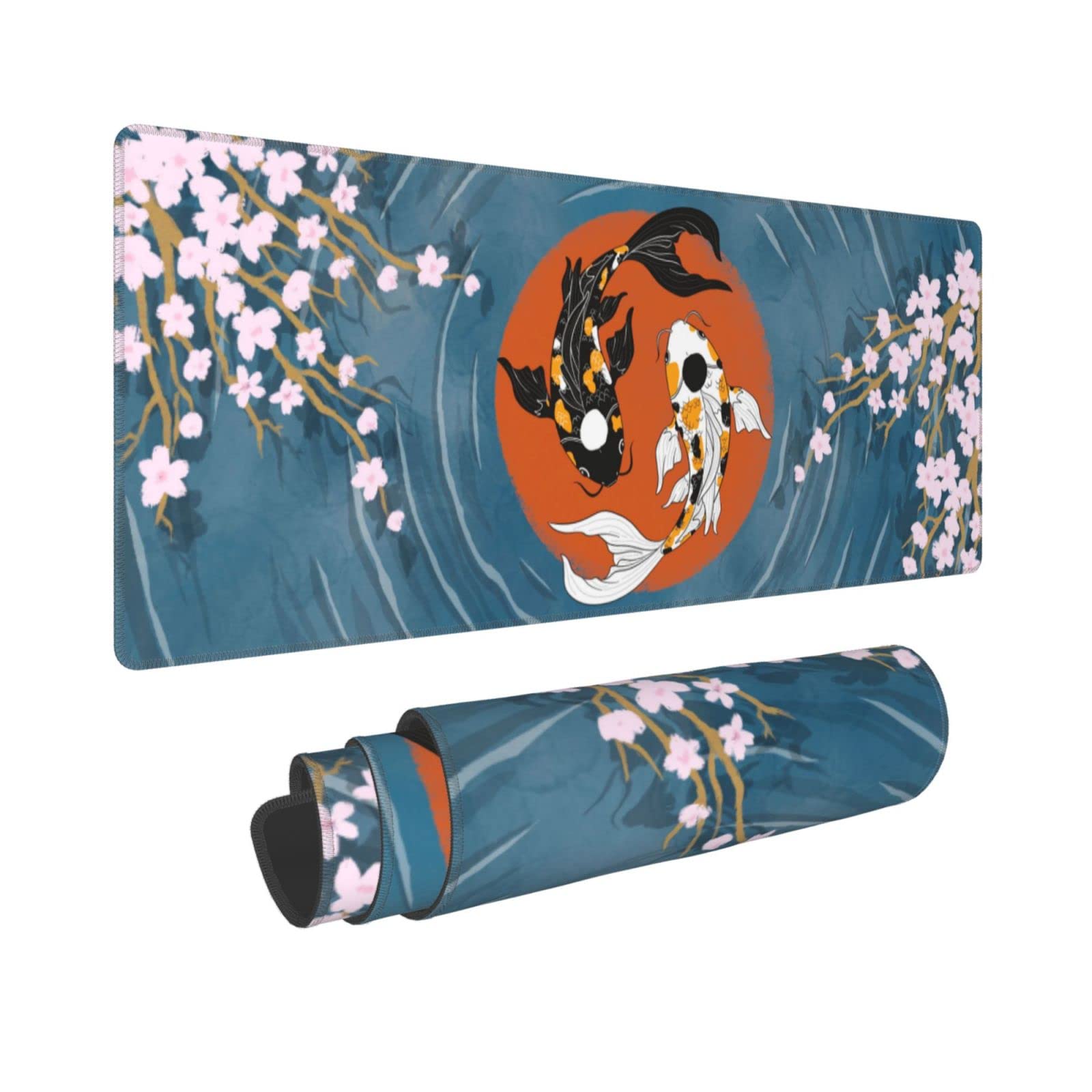 Large Gaming Mouse Pad, Japanese Mouse Pads For Wireless Mouse With Cu ...