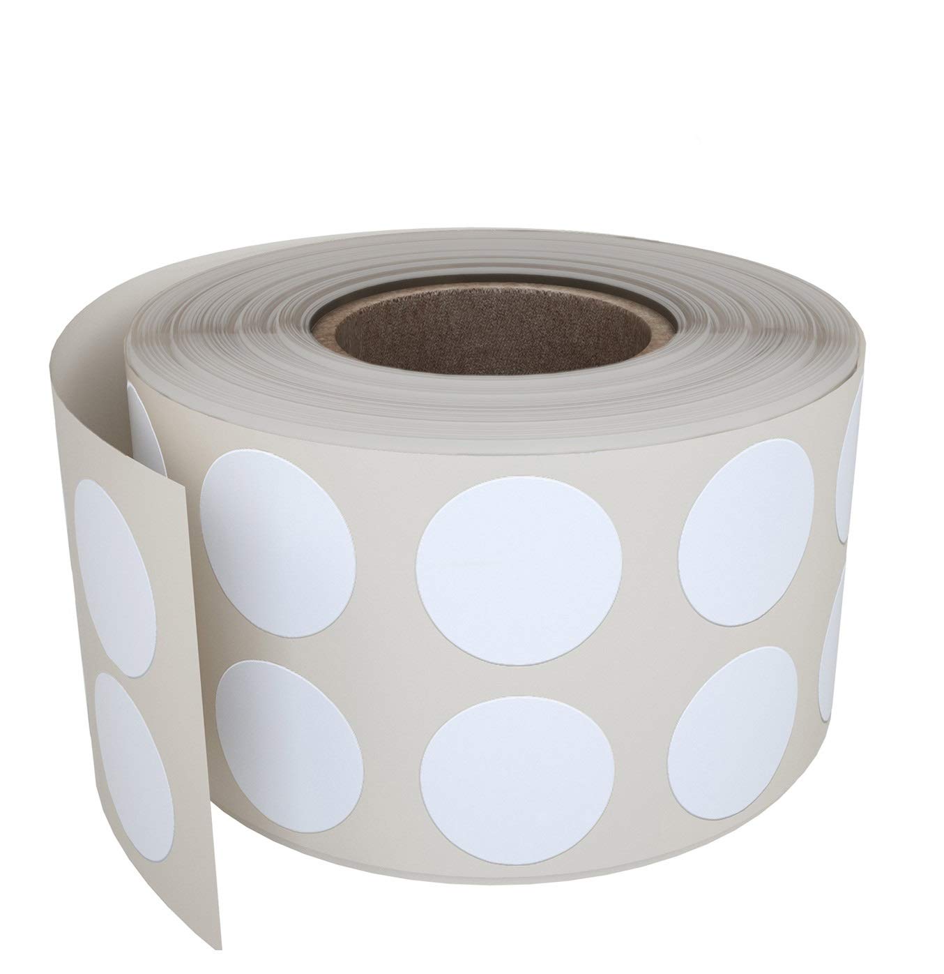 Royal Green White Round Dot Label 13Mm 0.50 Inch - Dots In A Roll For ...