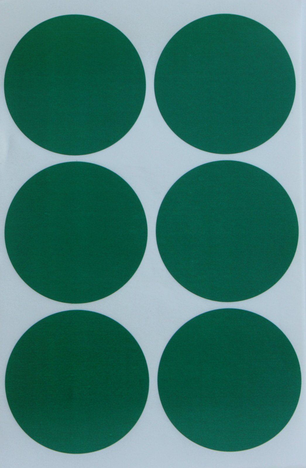 Royal Green Round 2' Inch Green Sticker Dot Labels 50Mm - Permanent Ad ...