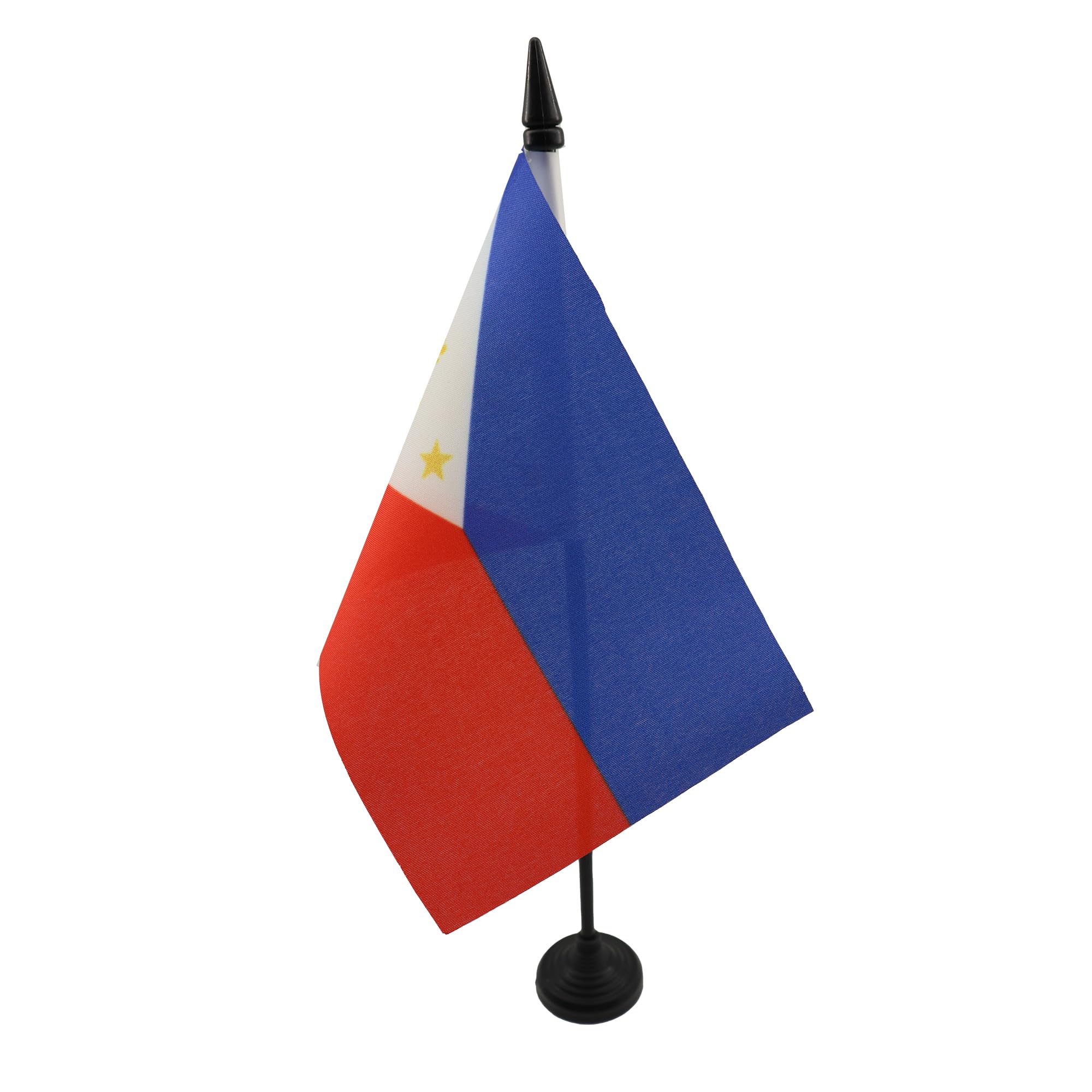 Philippines Table Flag 4' X 6' - Filipino Desk Flag 15 X 10 Cm - Black ...