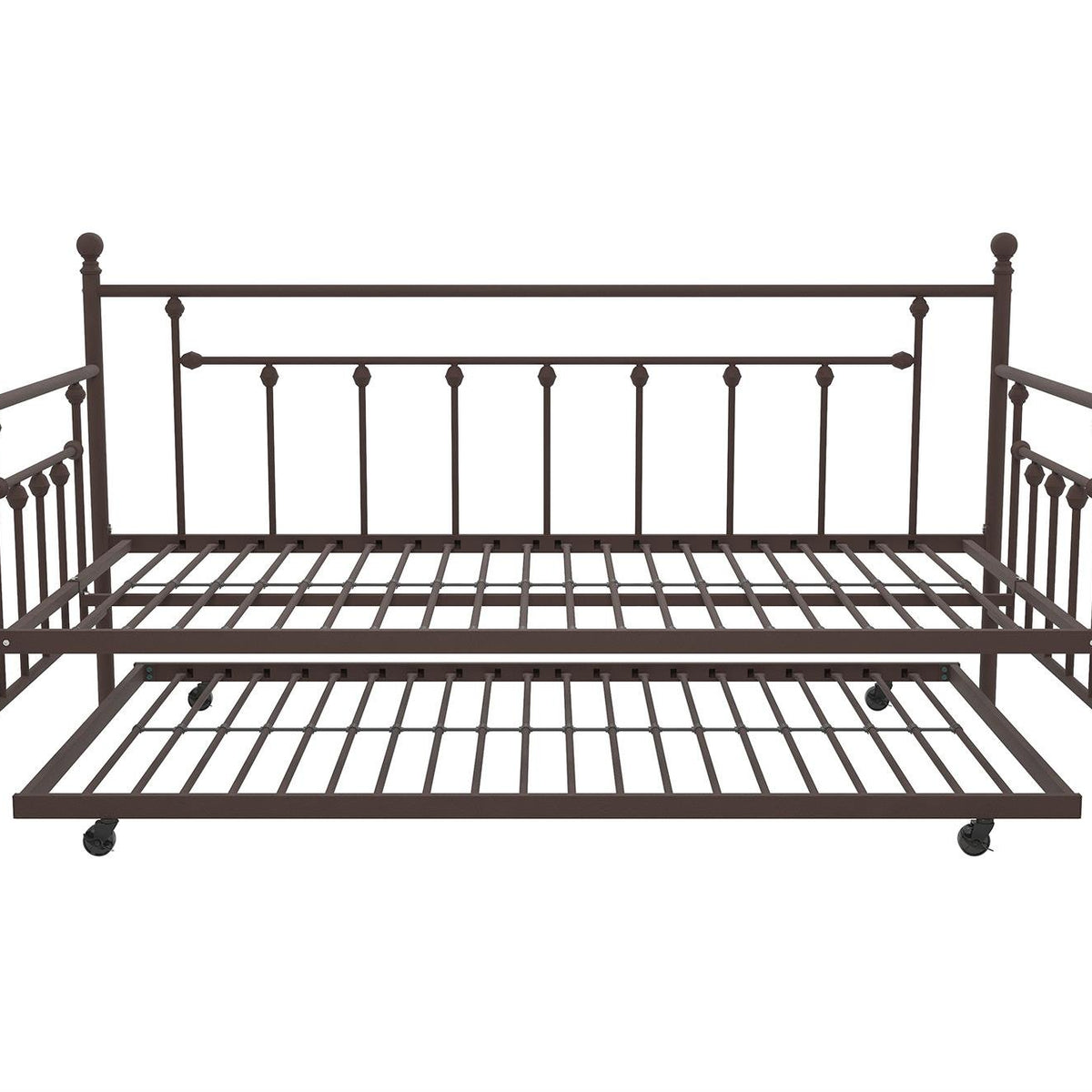 DHP Manila Metal Twin Size Daybed and Twin Size Trundle (Bronze ...