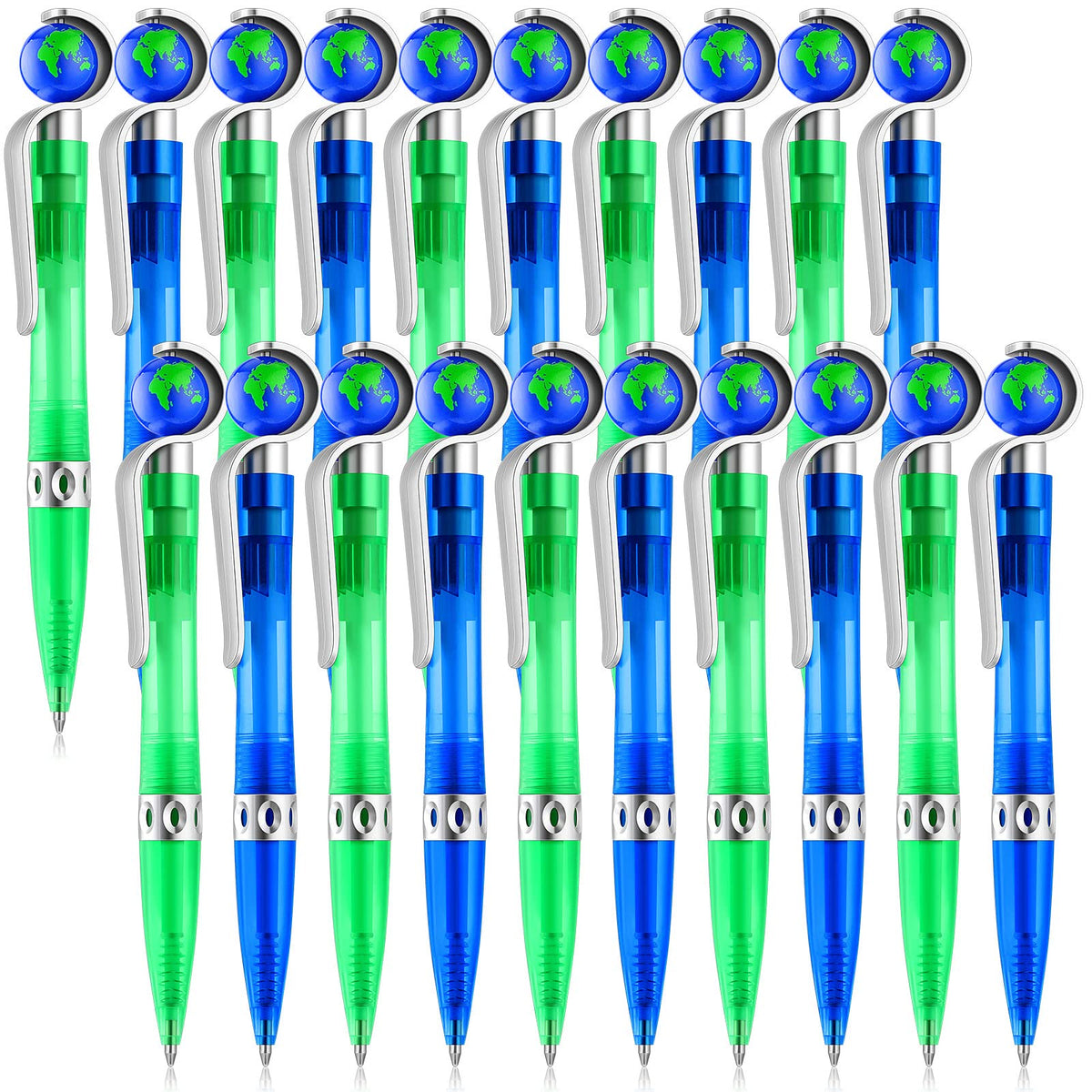 Teling Earth Pens Retractable Cute Globe Pens Bulk 1.0 Mm Tellurion Sh ...