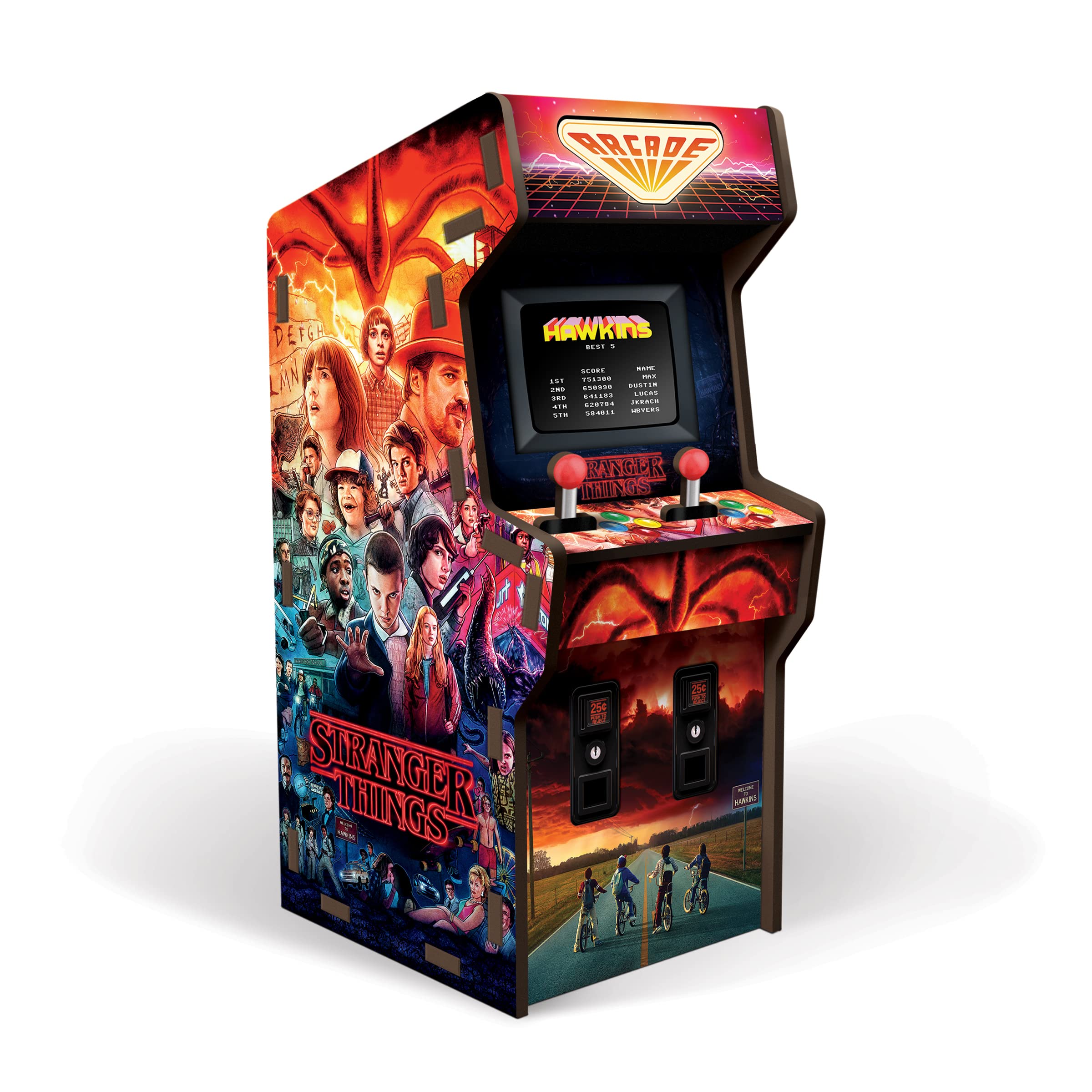 Genuine Fred Stranger Things, Arcade Desk Caddy, Multicolor ...
