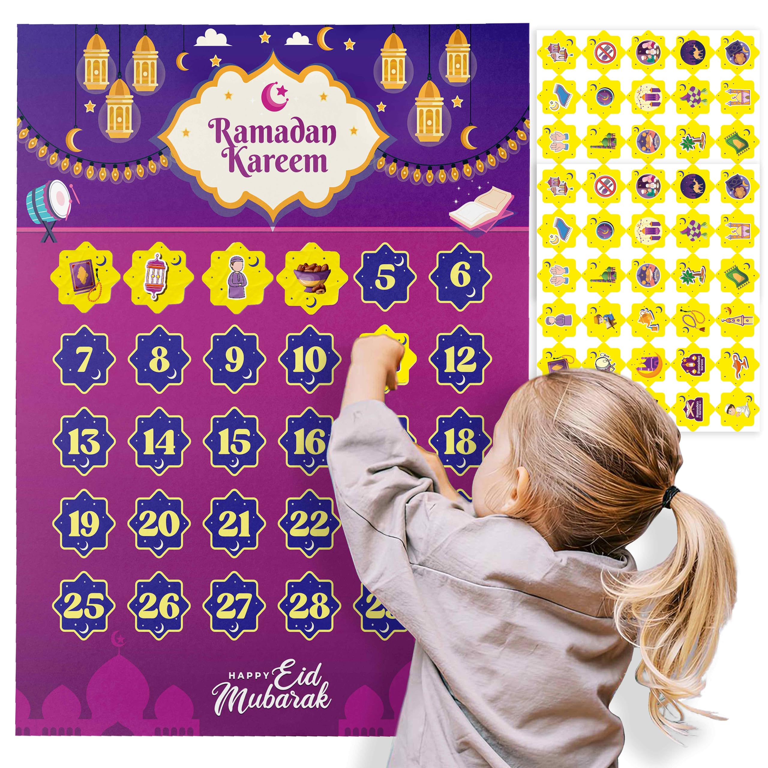 OLEEK ramadan calendar for kids - ramadan gifts for kids - ramadan dec ...