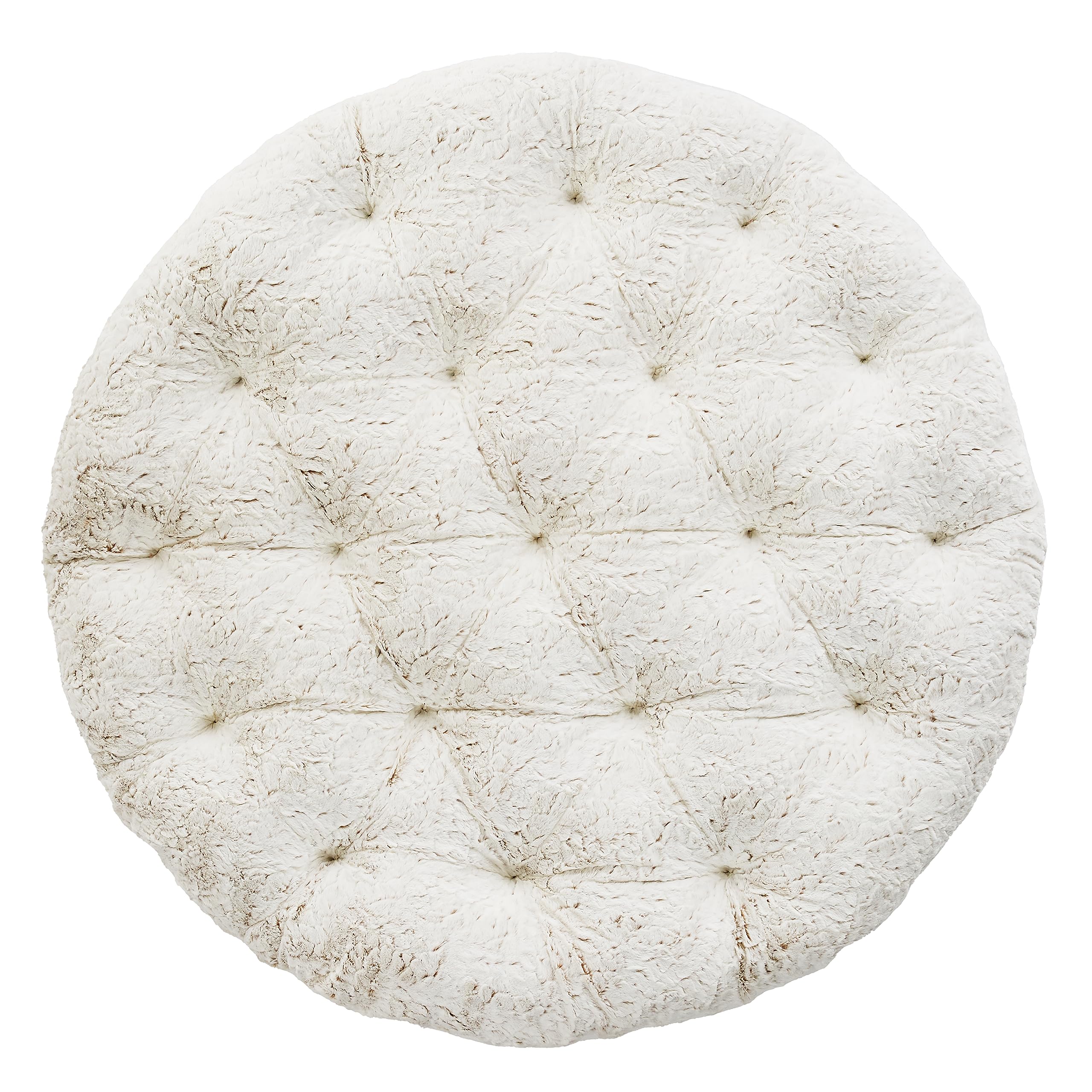 Sorra Home Indoor Papasan Cushion, 48 In X 48 In X 4 In, Fauxchilla ...