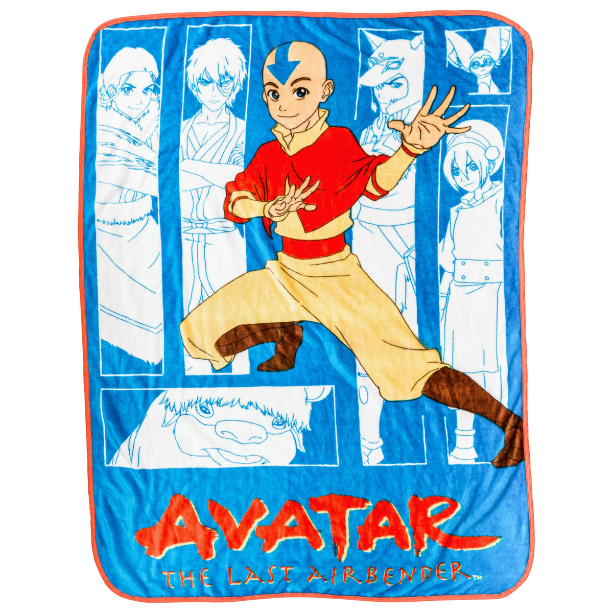 Silver Buffalo Avatar The Last Airbender Featuring Aang, Zuko, Katara ...